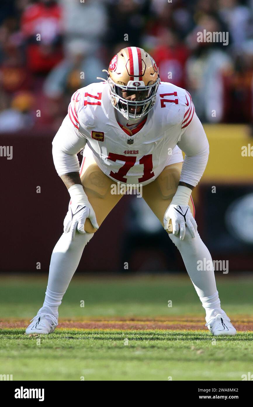 San Francisco 49ers offensive tackle Trent Williams (71) pictured ...