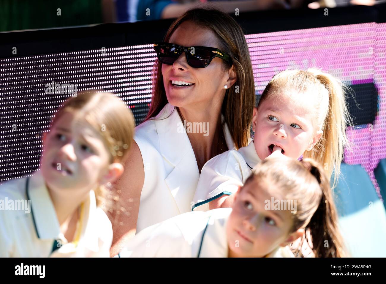 Sydney, Australia, 3 January, 2024. David Warner of Australia wife ...