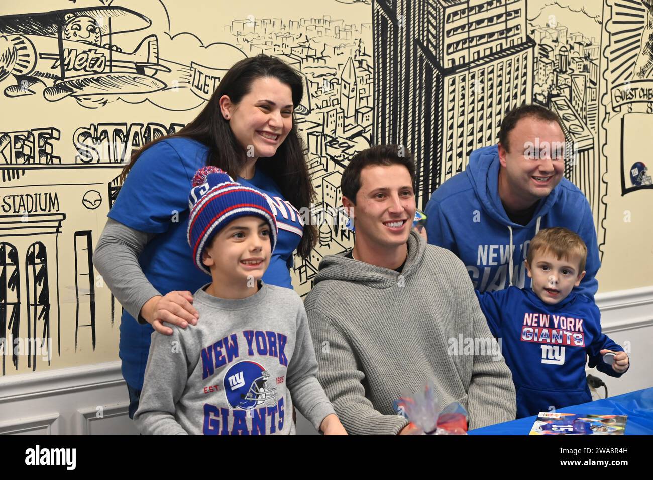 Hawthorne, United States. 02nd Jan, 2024. Tommy DeVito poses for a ...