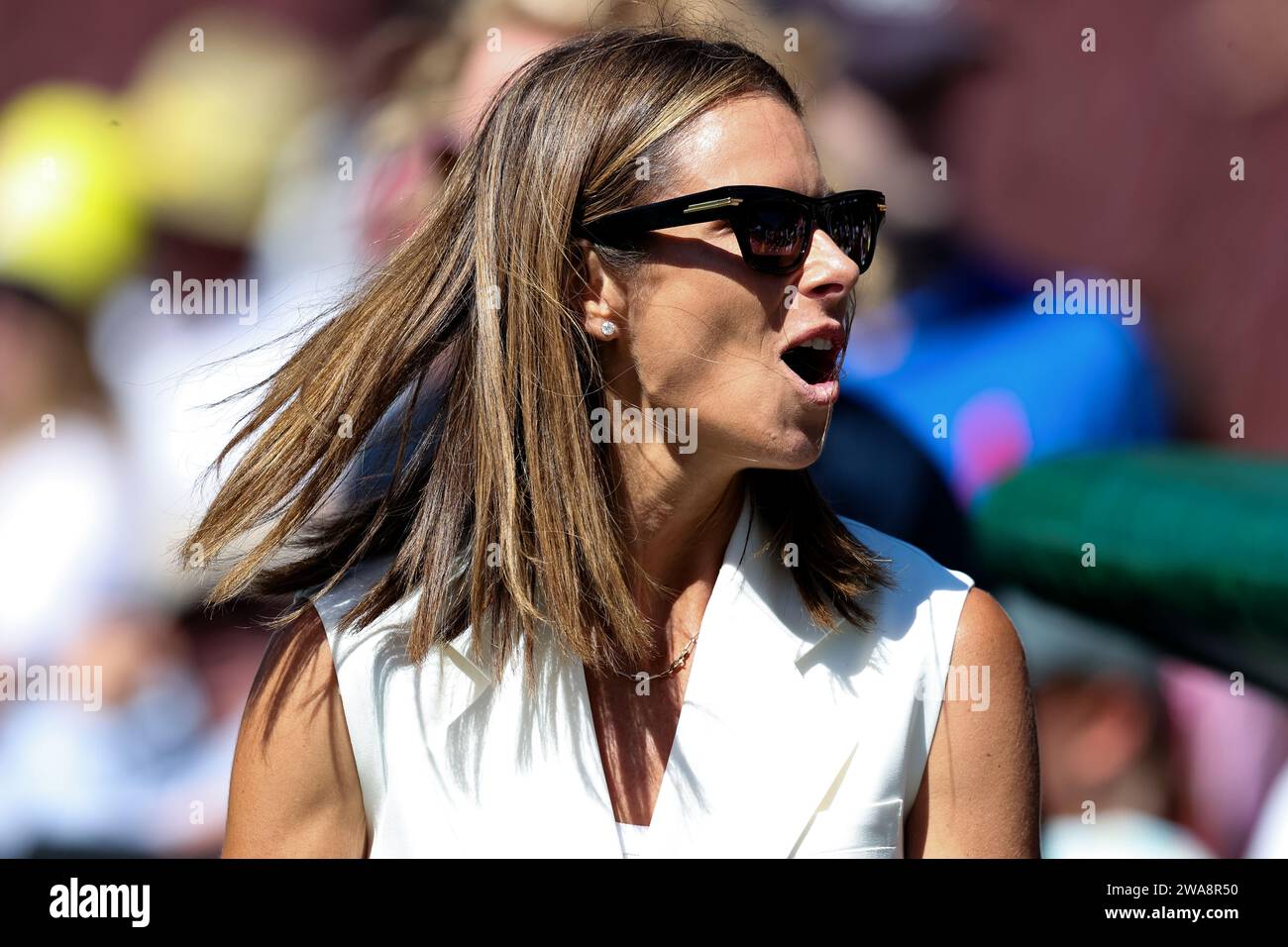 Sydney, Australia, 3 January, 2024. David Warner of Australia wife ...