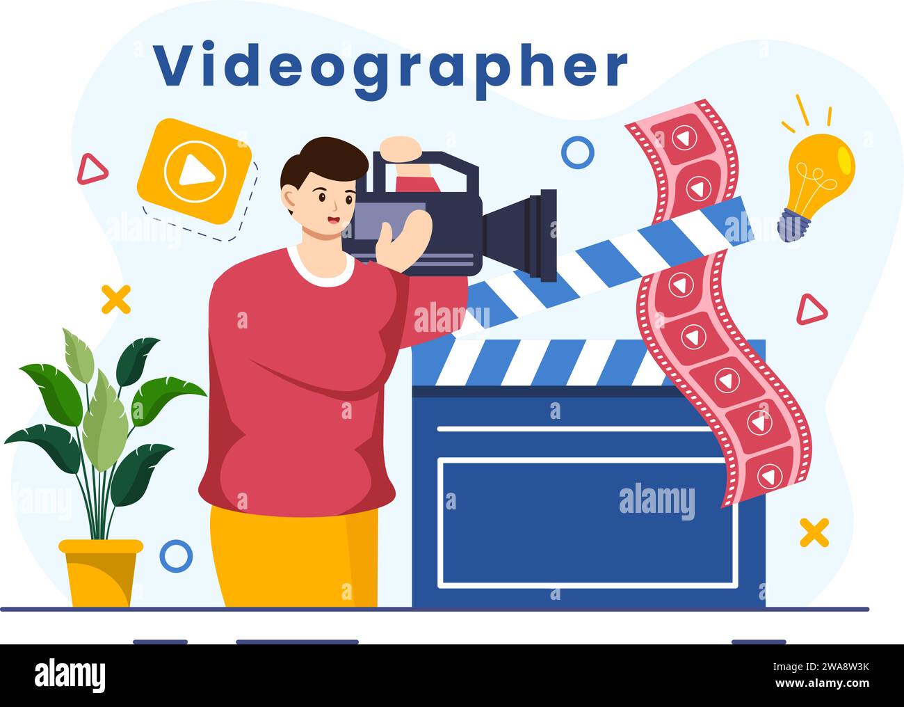 Digital news editor Stock Vector Images - Alamy