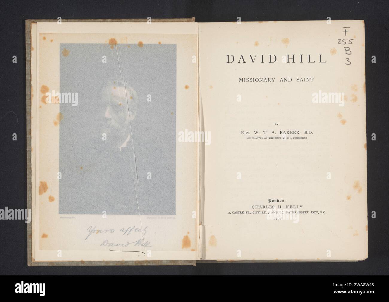 David hill missionary hi-res stock photography and images - Alamy