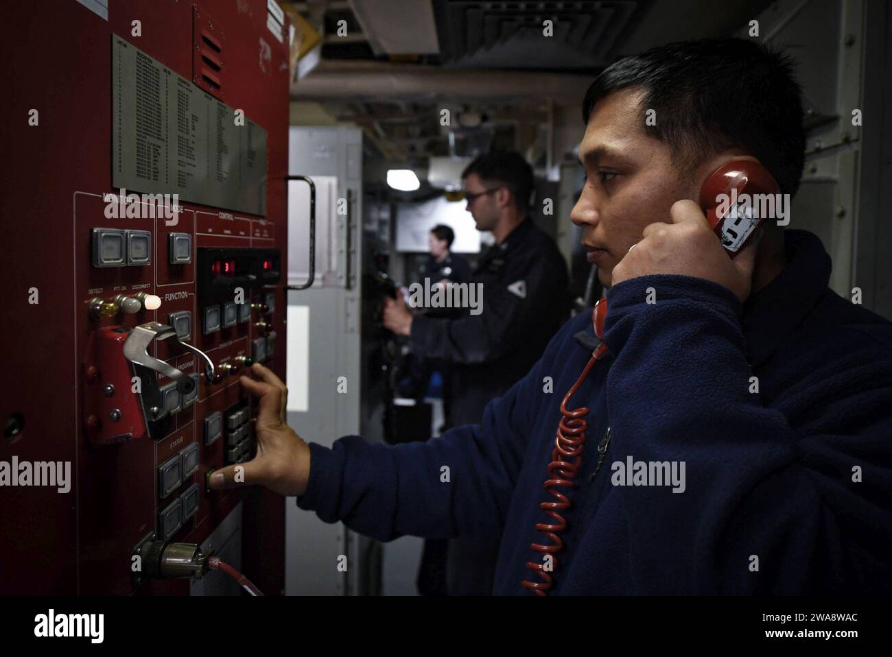 Navy naval patch hi-res stock photography and images - Alamy
