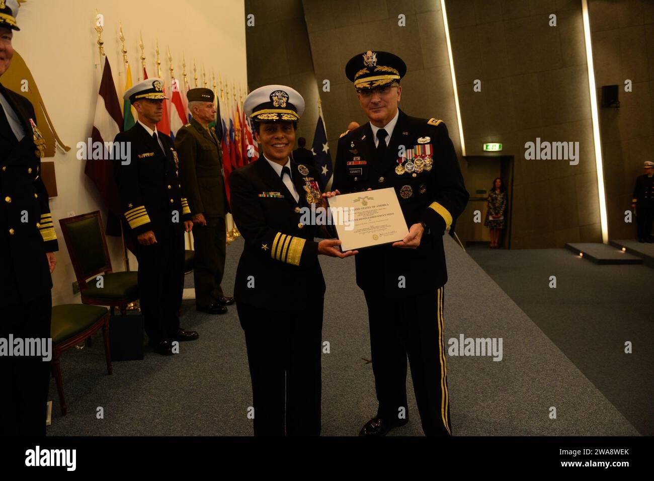 US military forces. 171020KP948-063 NAPLES, Italy (Oct. 20, 2017) Adm ...