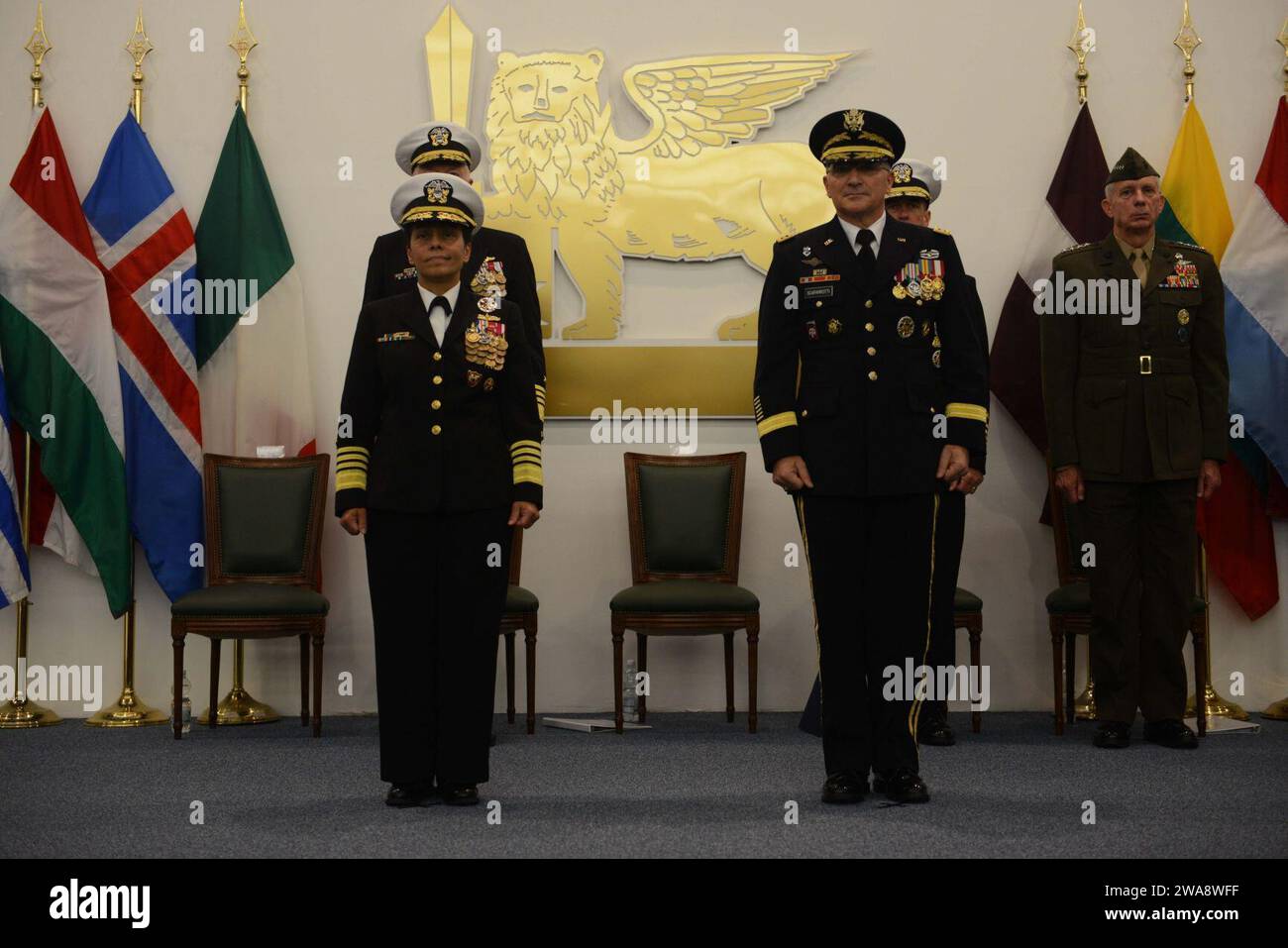 US military forces. 171020WO404-177 NAPLES, Italy (Oct. 20, 2017) Adm ...