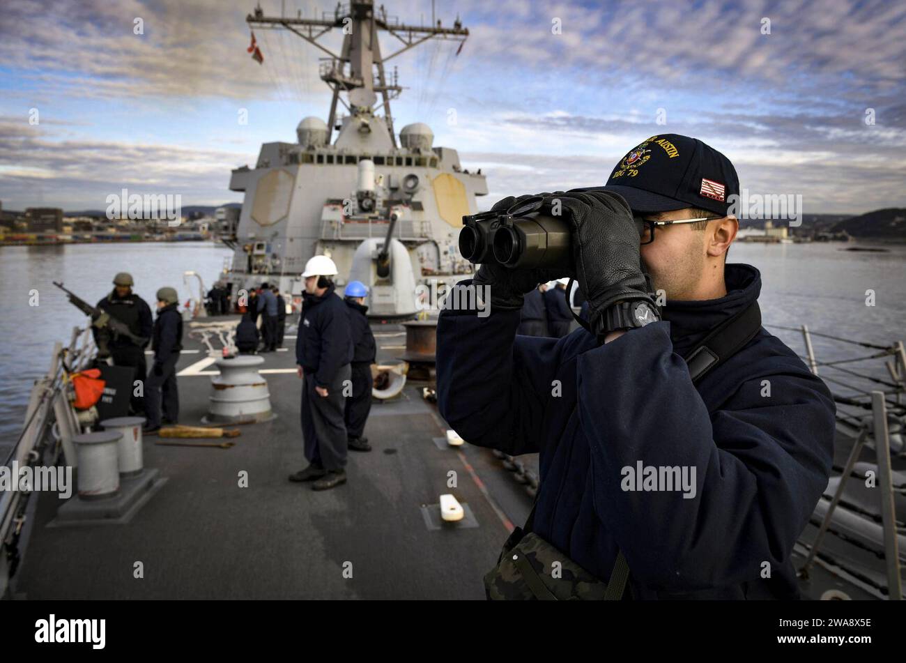 US military forces. 171031UY653-068 OSLO, Norway (Oct. 31, 2017) Ensign ...