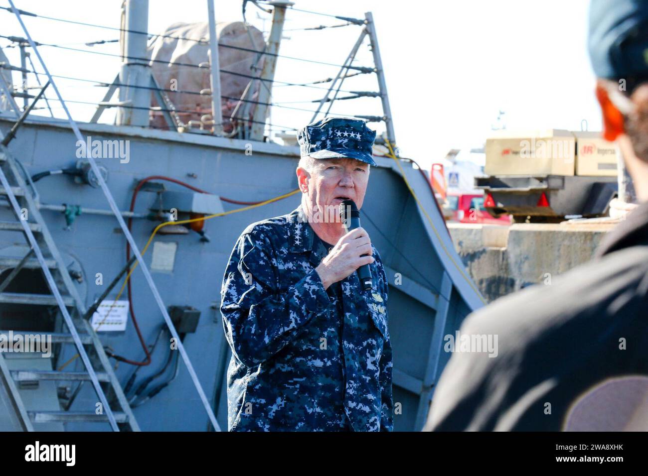 Adm james foggo hi-res stock photography and images - Alamy