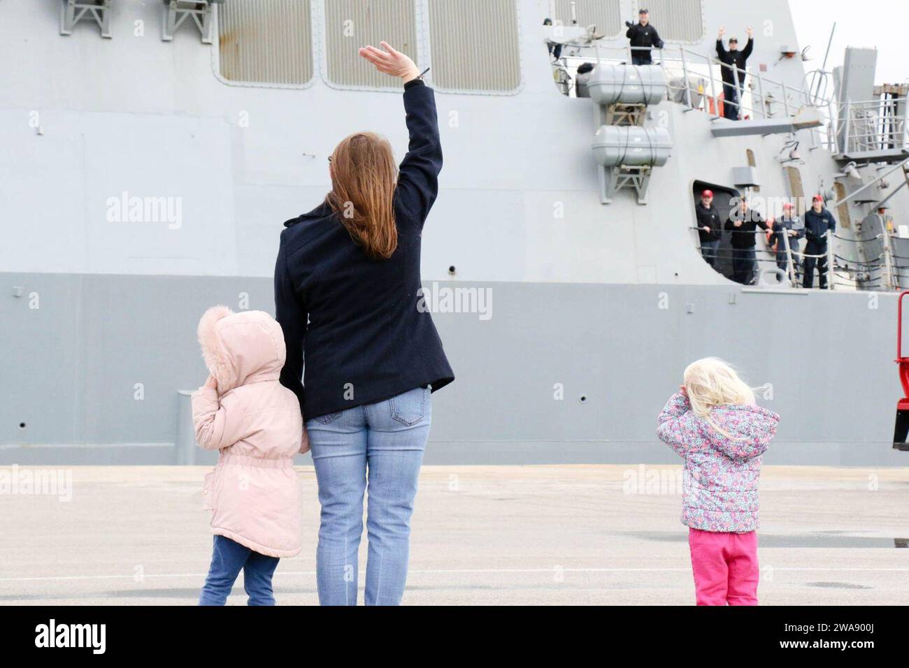 US military forces. NAVAL STATION ROTA, Spain (Jan. 8, 2018) Family ...