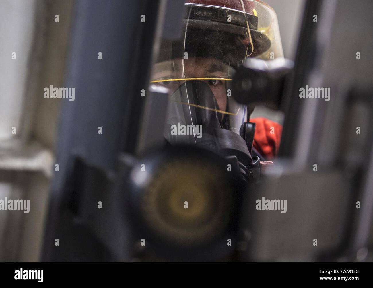 US military forces. 180301KA046-0155 BLACK SEA (Mar 1, 2018) Р Damage ...