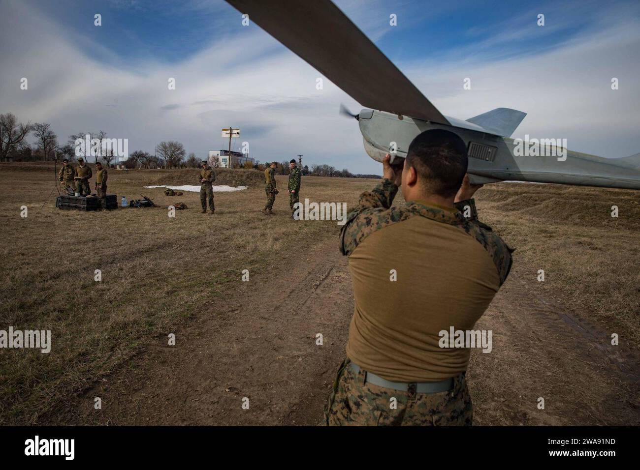 US military forces. 180310NZ408-0322 CAPU MIDIA TRAINING AREA, Romania ...