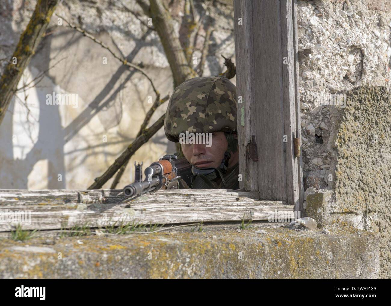 US military forces. 180312PC620-0654 CAPU MIDIA TRAINING AREA, Romania ...