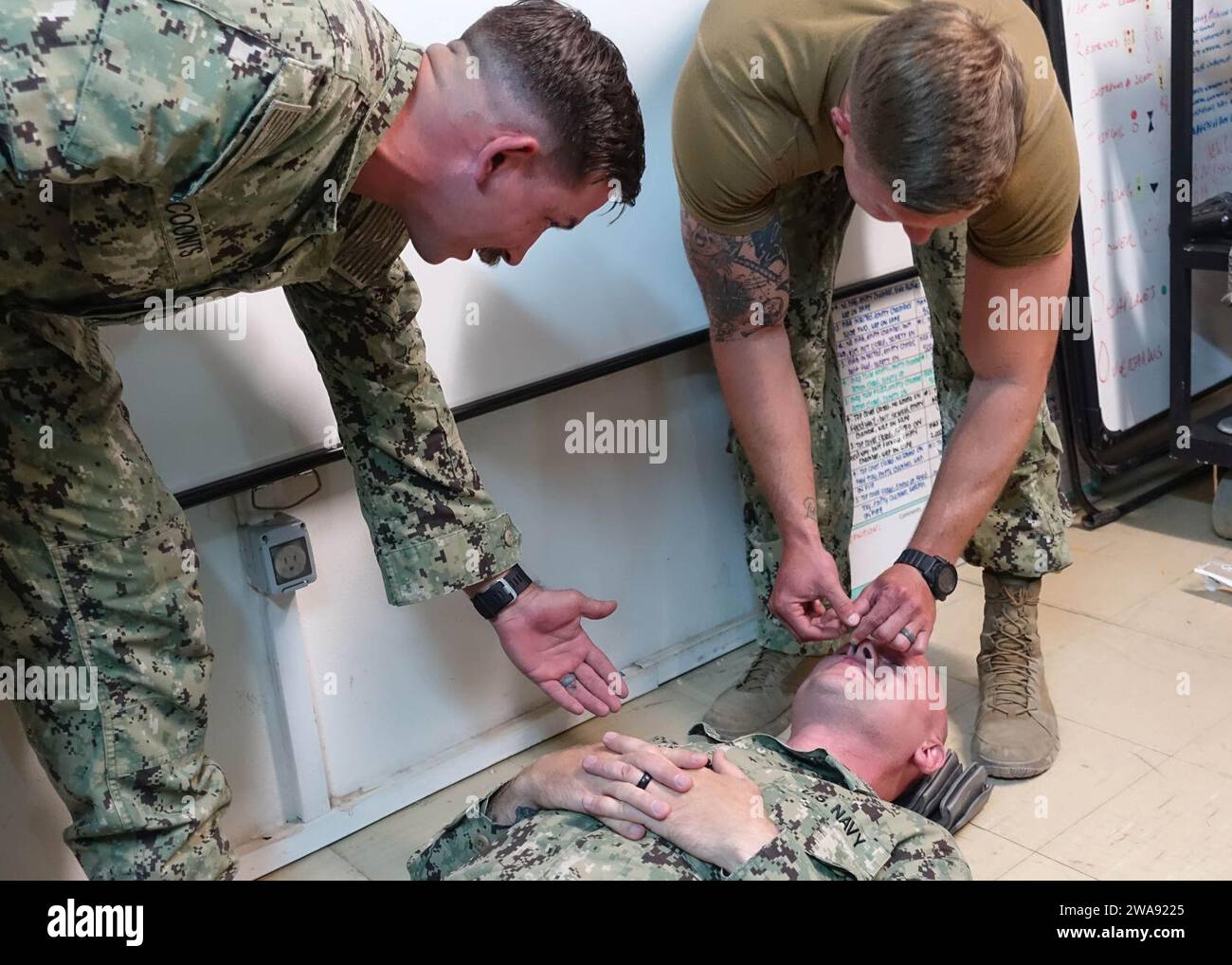 Hospital corpsman master chief hi-res stock photography and images - Alamy