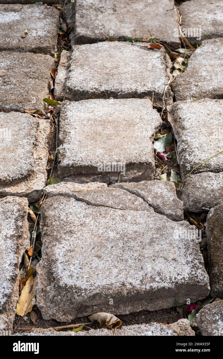 Ancient footpath from block hi-res stock photography and images - Alamy