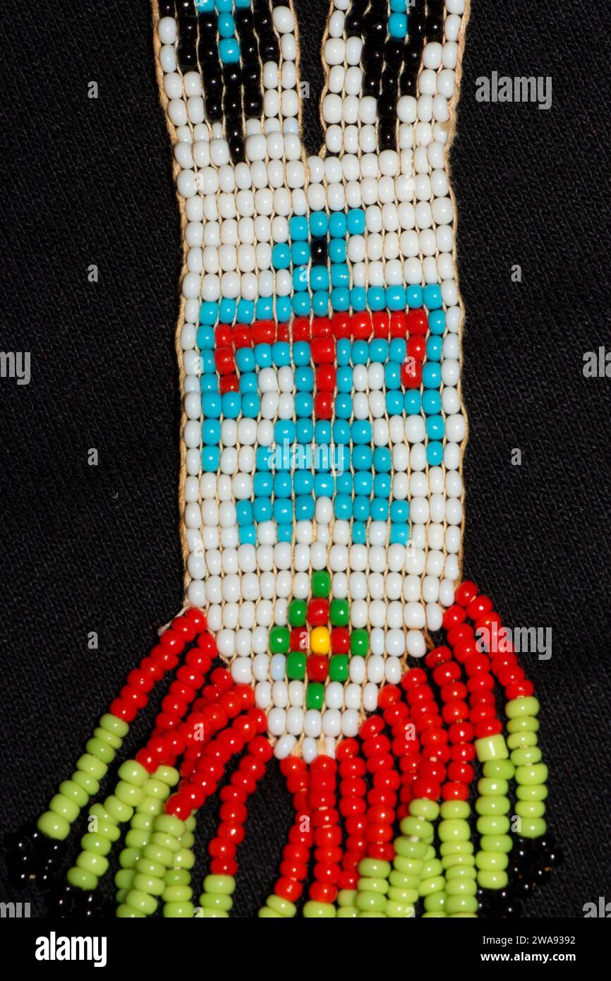 Native american trade beads hi-res stock photography and images - Alamy