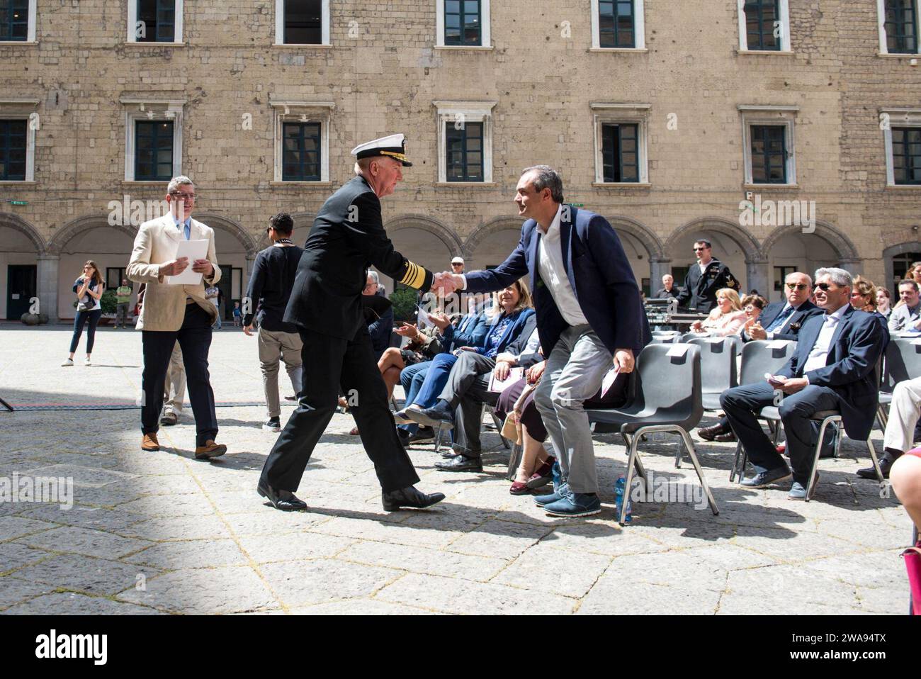 US military forces. 180428WO404-494 NAPLES, Italy (April 28, 2018) Adm ...