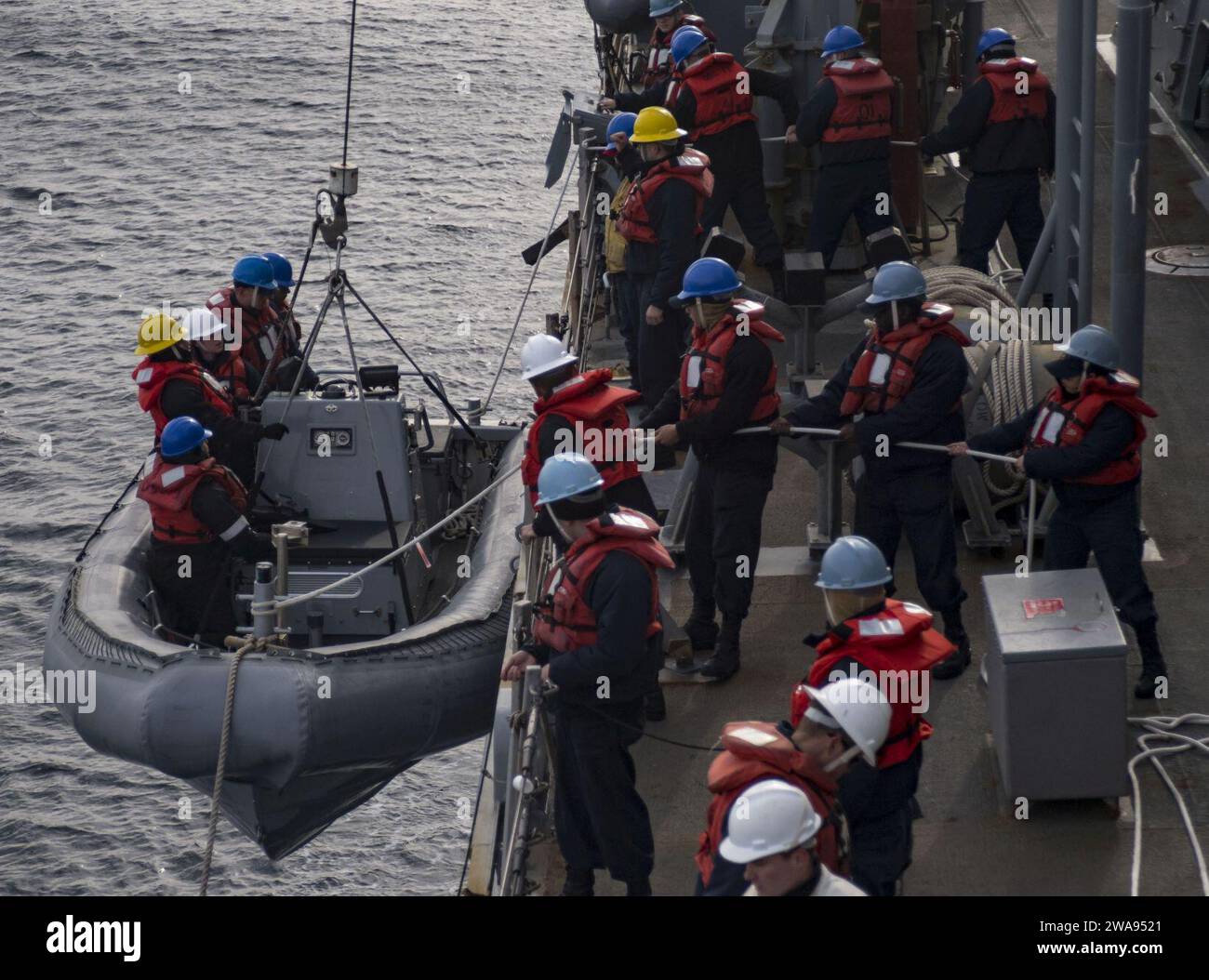 US military forces. 180501RG482-191 NORTH SEA (May 1, 2018) Sailors ...