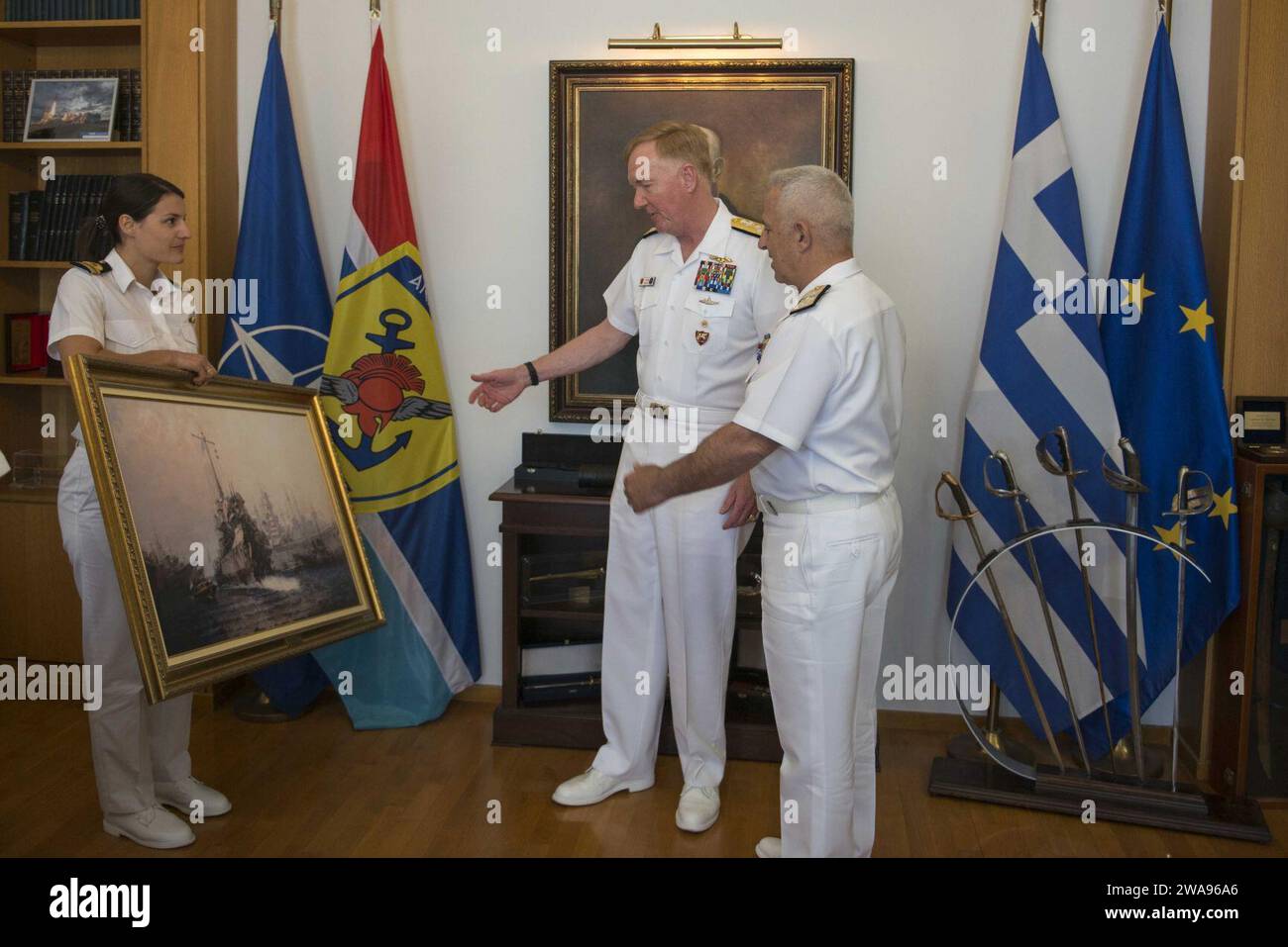 Receives command staff hi-res stock photography and images - Alamy