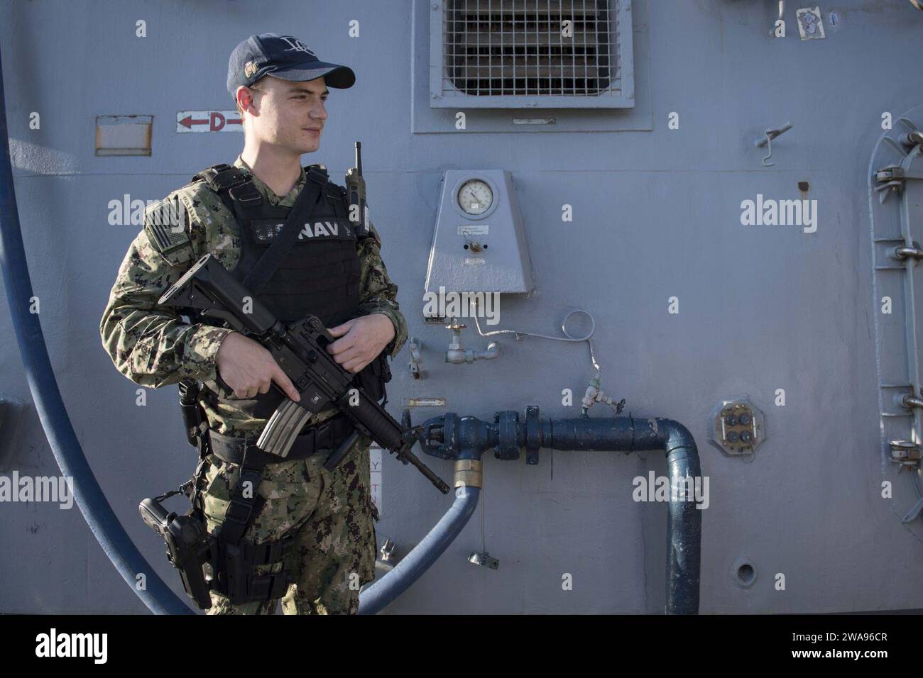 Topside security hi-res stock photography and images - Alamy