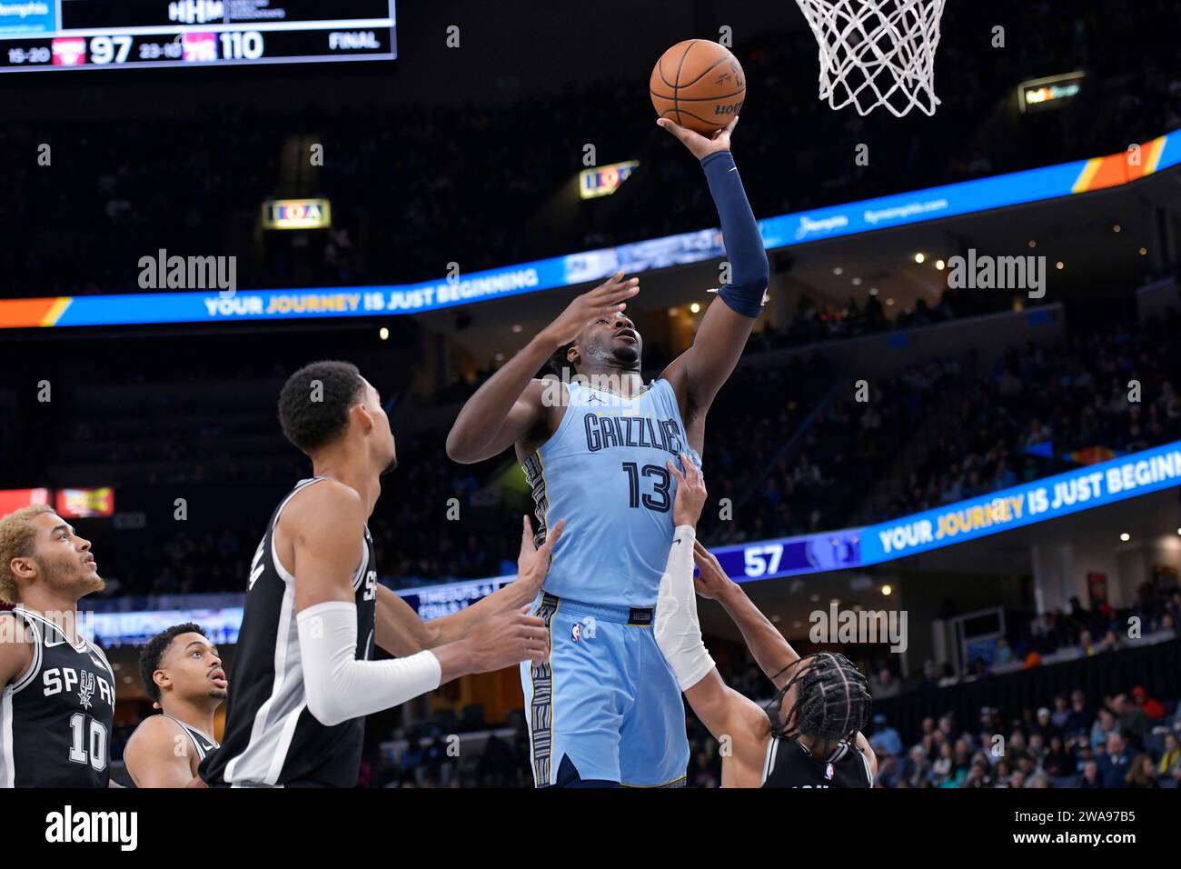 Memphis Grizzlies forward Jaren Jackson Jr. (13) shoots against San ...