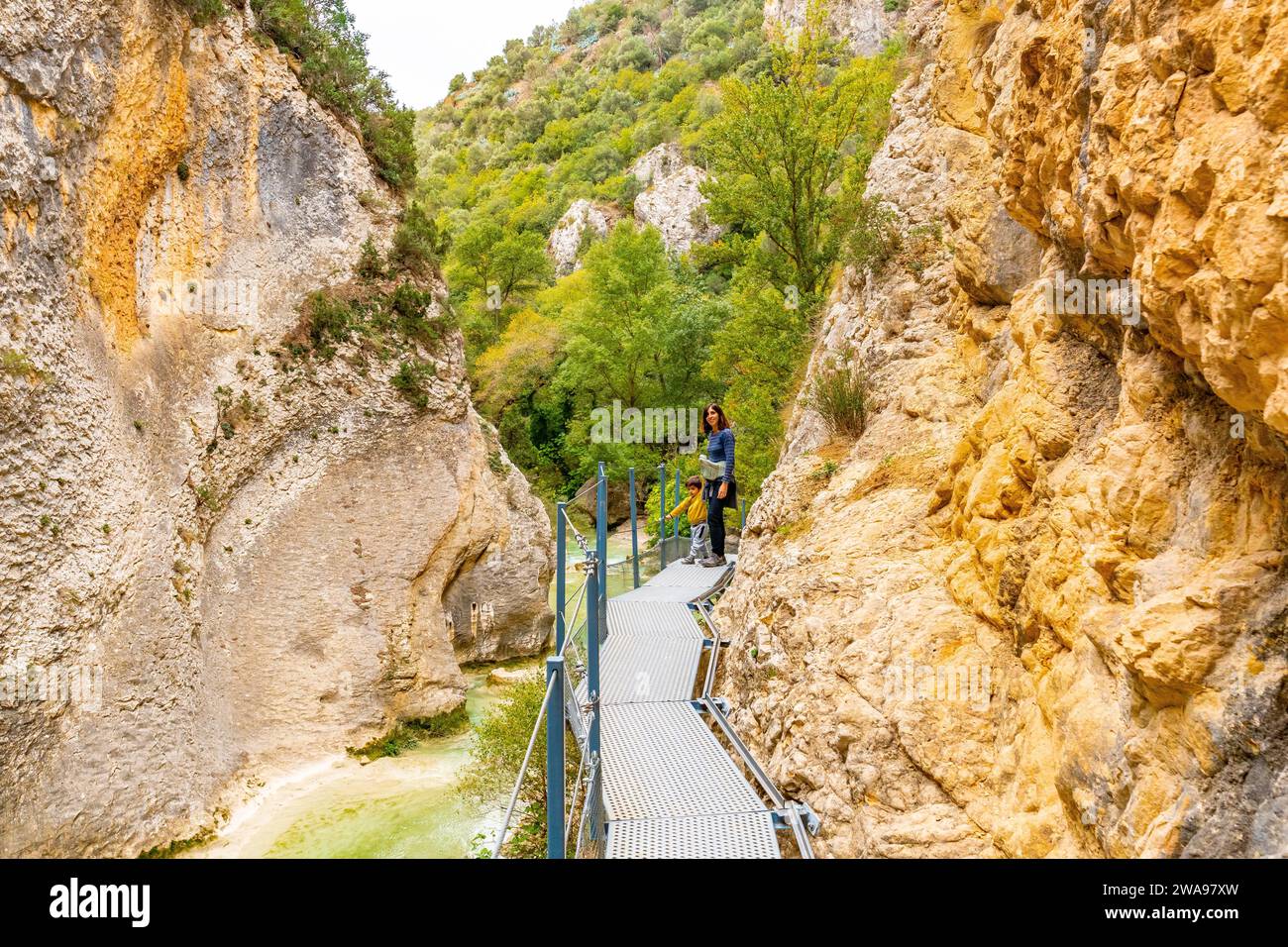 Female walking along river walk hi-res stock photography and images - Alamy