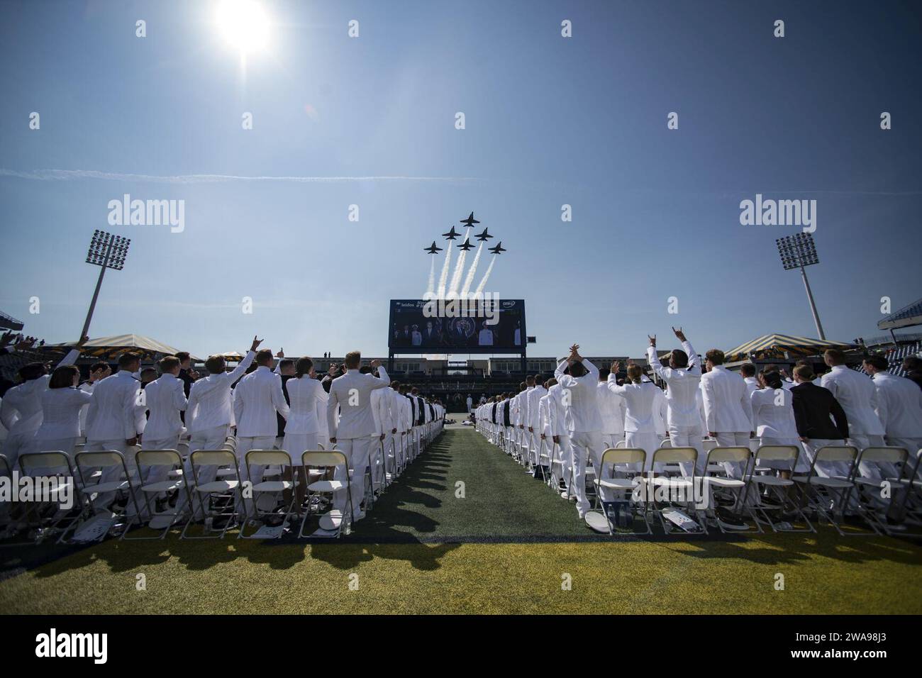 US military forces. ANNAPOLIS, Md. (May 25, 2018) The U.S. Navy Blue ...