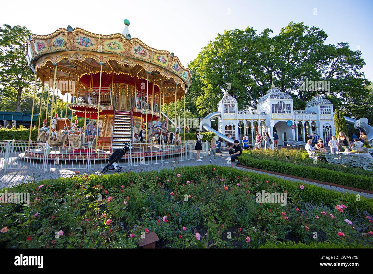 Liseberg Amusement Park, Gothenburg, Västra Götalands län, Sweden ...