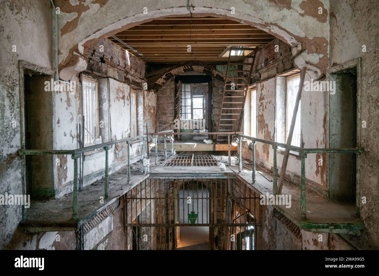 Eastern State Penitentiary, Prison in Philadelphia, Pennsylvania, USA ...