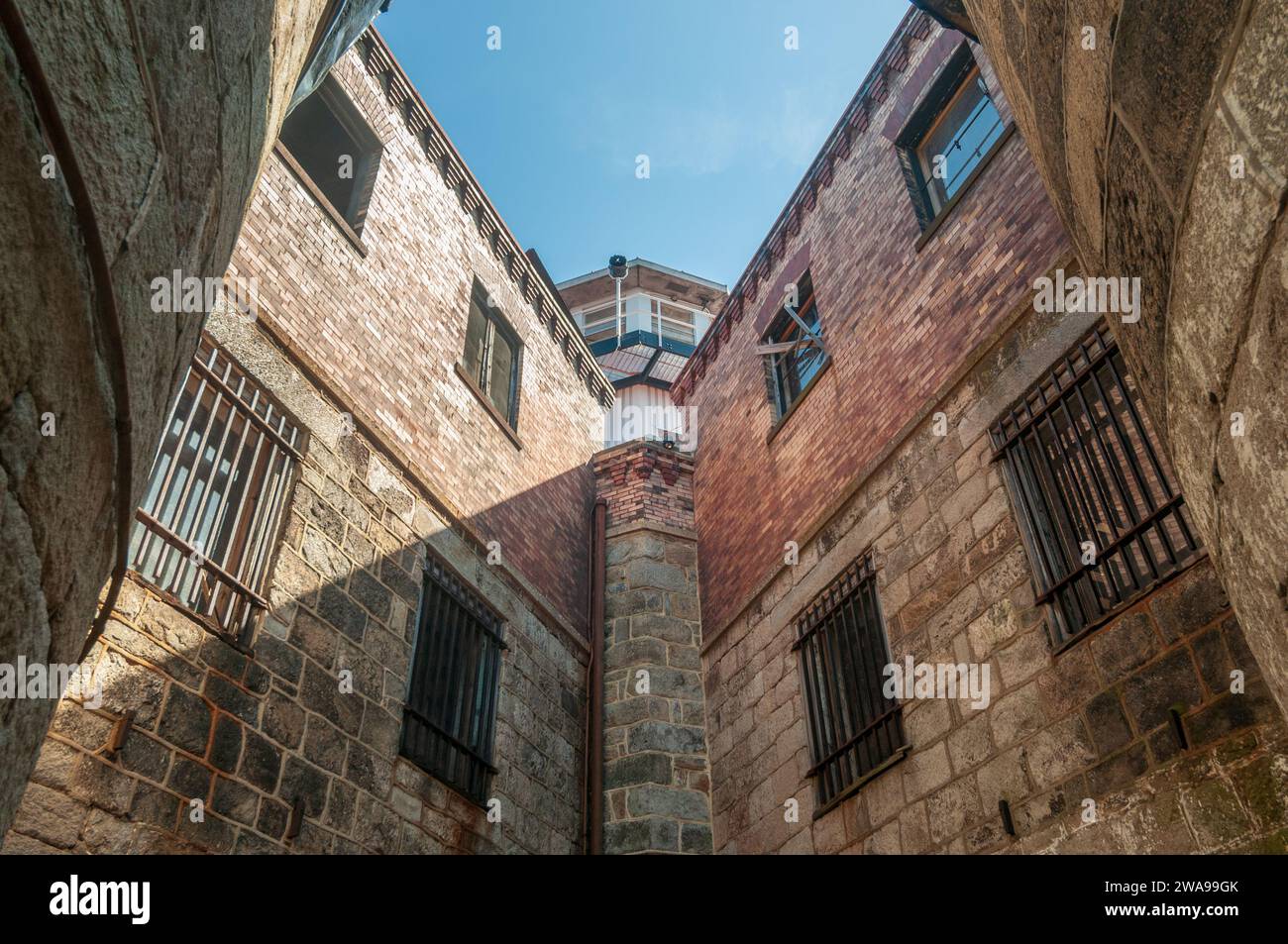 The Exterior of Eastern State Penitentiary, Prison in Philadelphia ...