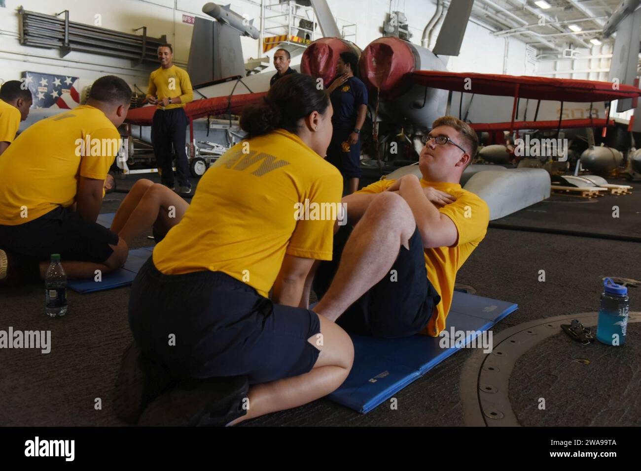US military forces. 180601ZH683-0027 ADRIATIC SEA (Jun 1, 2018) Sailors ...
