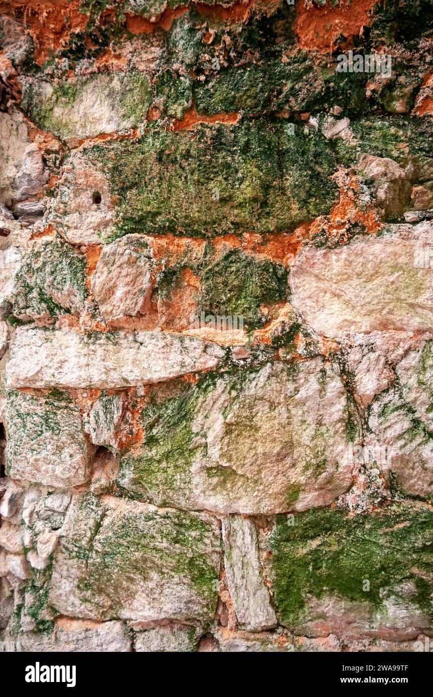 Texture of the wall at Eastern State Penitentiary, Prison in ...