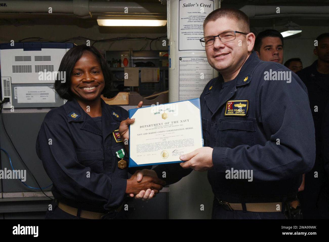 Chief navy counselor hi-res stock photography and images - Alamy