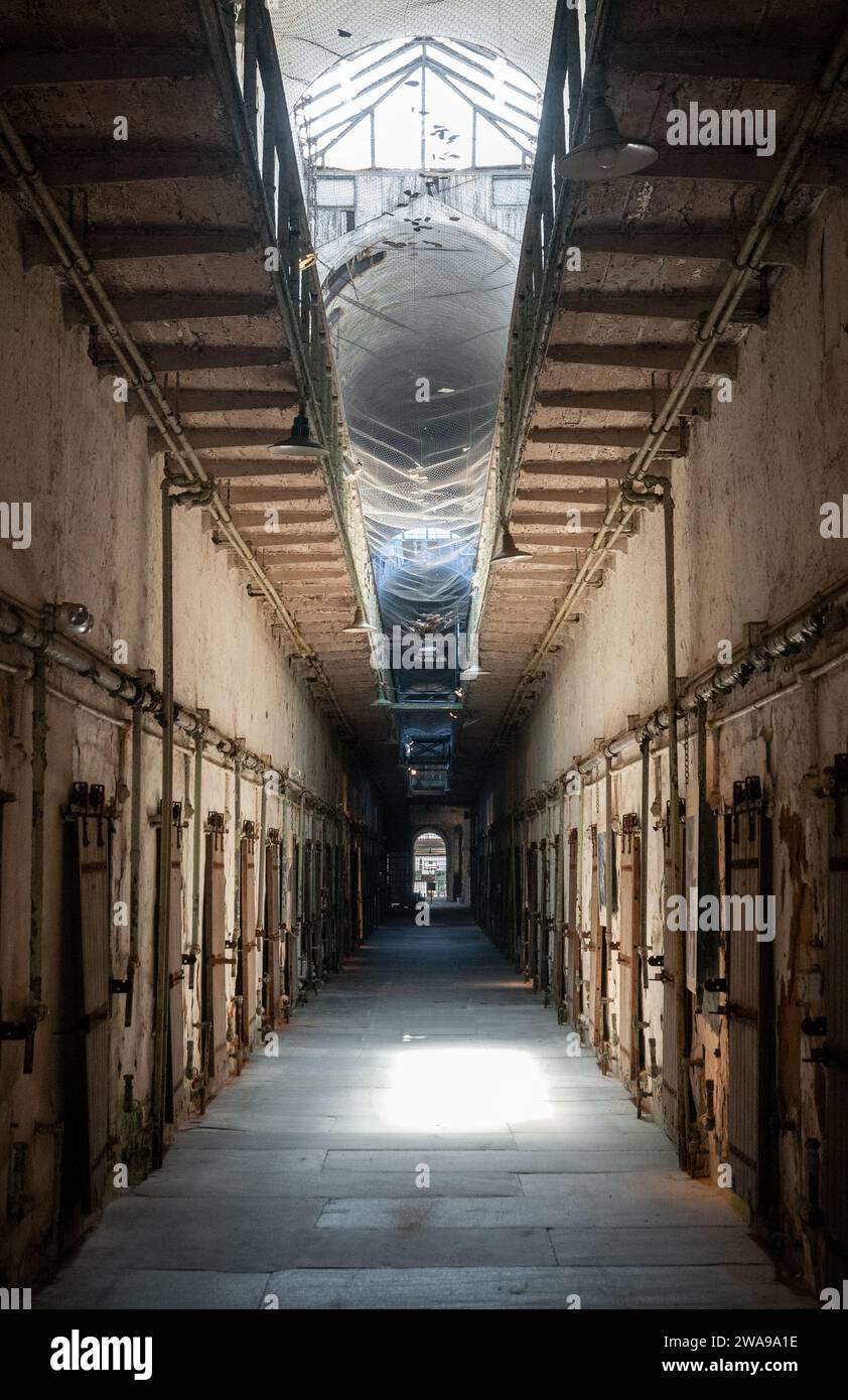 Aged prison interiors hi-res stock photography and images - Alamy