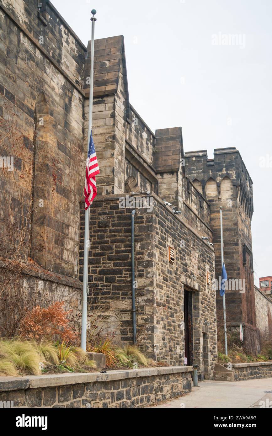 The Exterior of Eastern State Penitentiary, Prison in Philadelphia ...