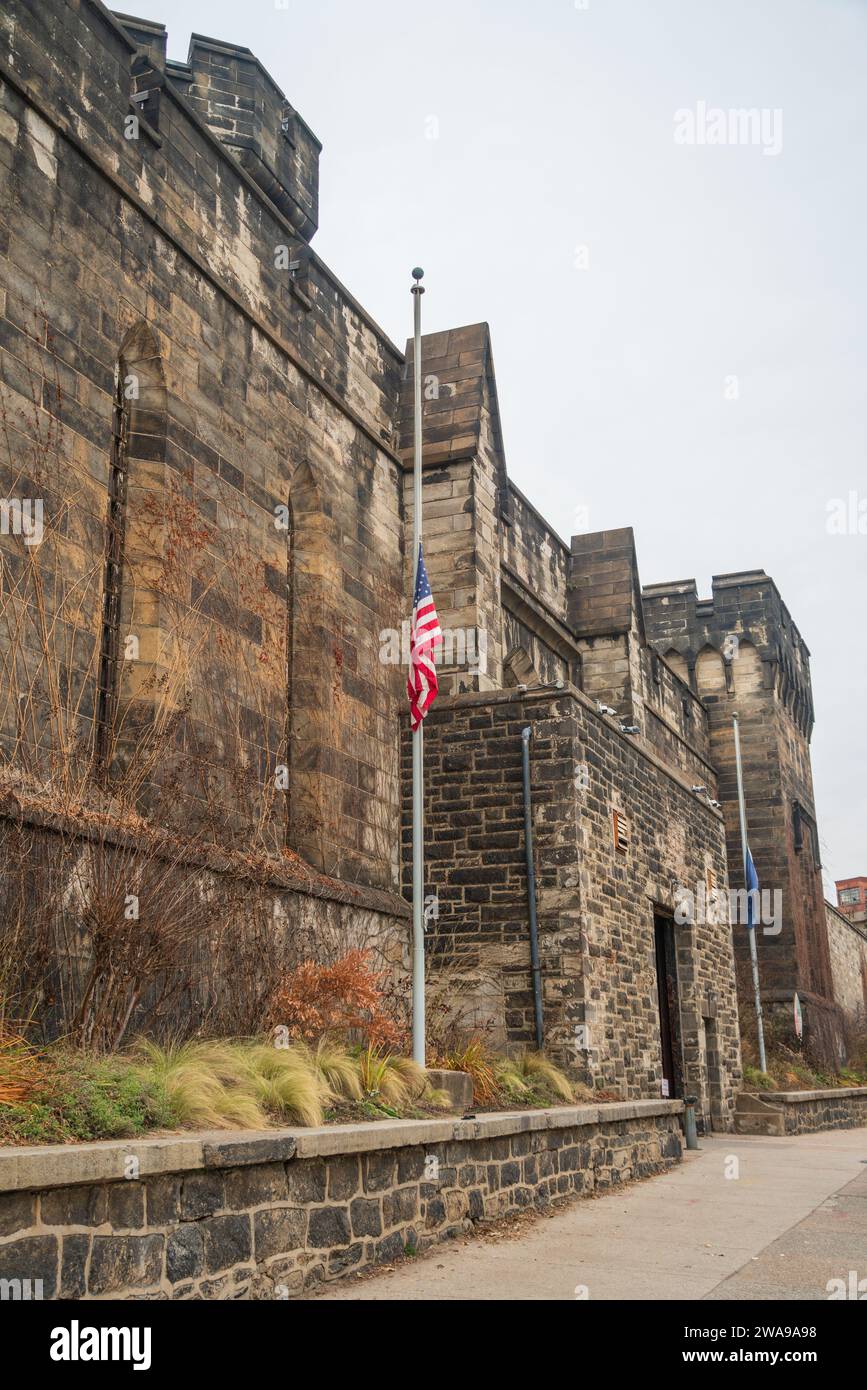 The Exterior of Eastern State Penitentiary, Prison in Philadelphia ...