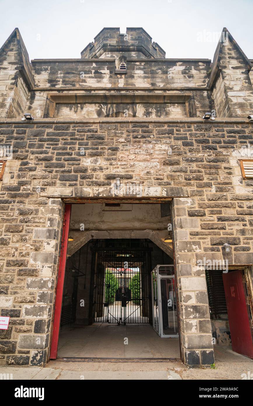 The Exterior of Eastern State Penitentiary, Prison in Philadelphia ...