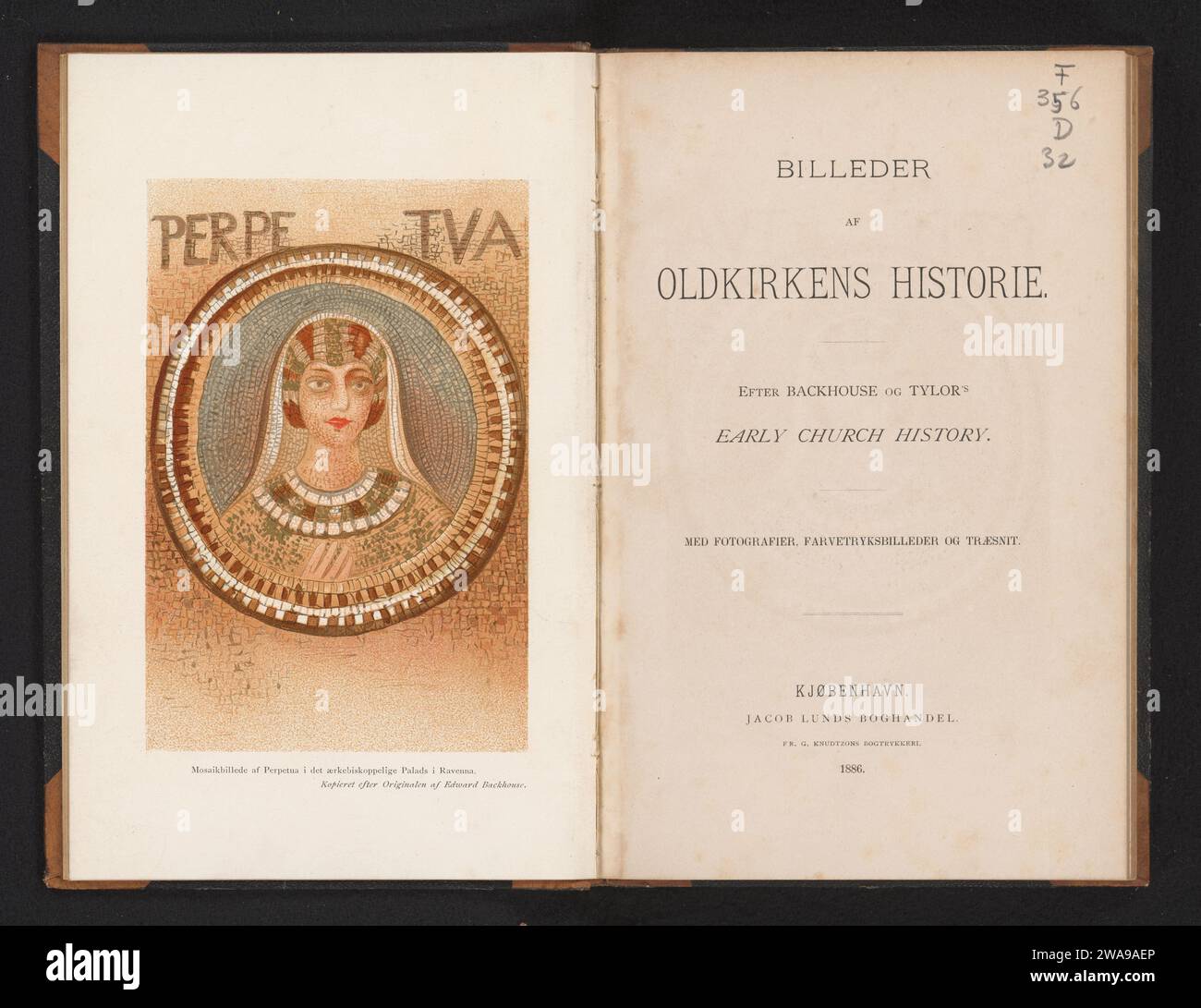 Billelder of the History of the Old Church, 1886 book paper. cardboard ...