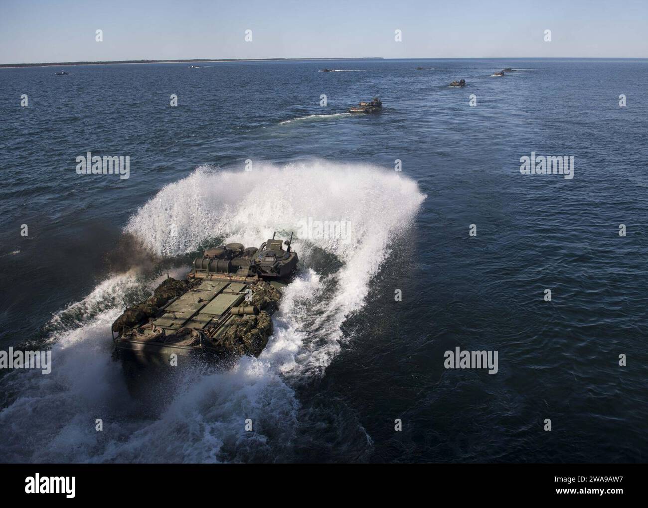 US military forces. 180607TJ319-0162 BALTIC SEA (June 7, 2018) An AAV ...