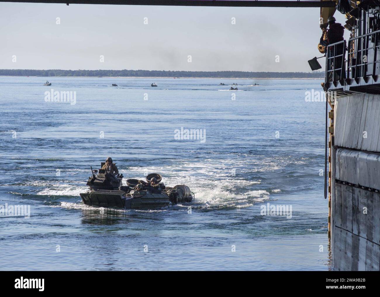 US military forces. 180608PC620-0031 BALTIC SEA (June 8, 2018) An AAV ...
