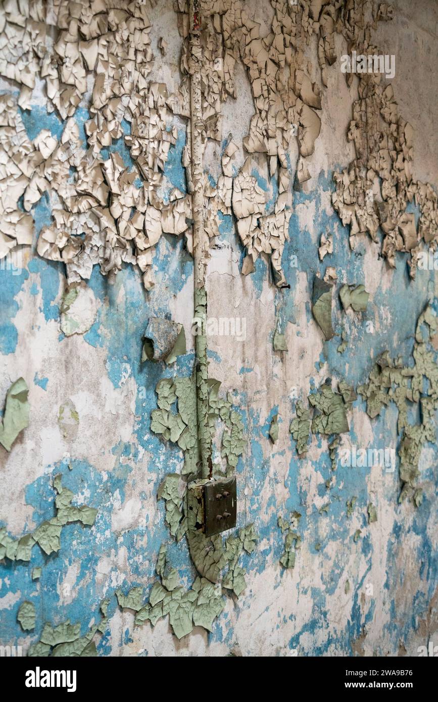 Texture of the wall at Eastern State Penitentiary, Prison in ...