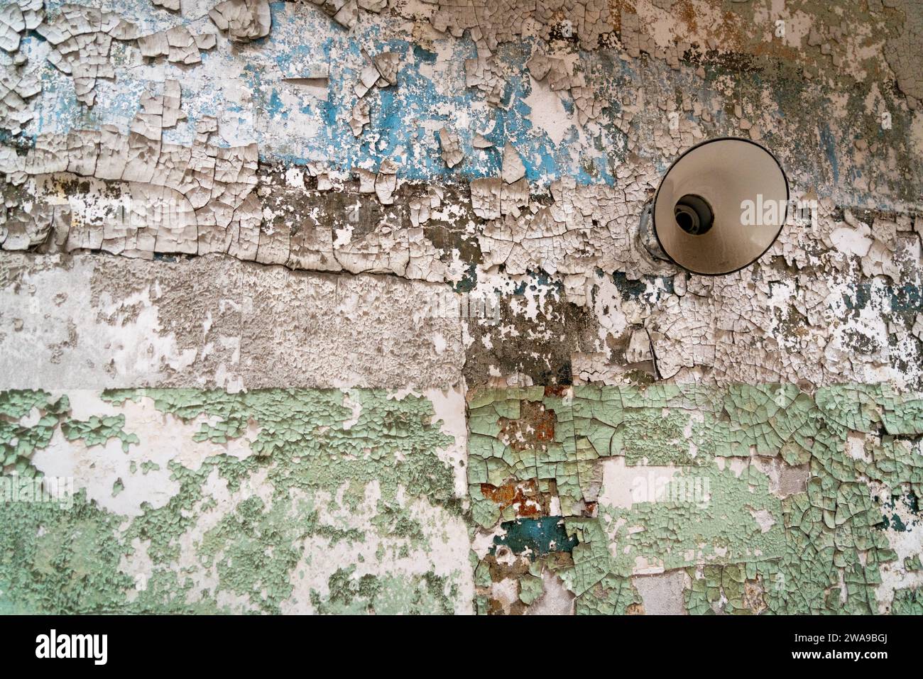 Texture of the wall at Eastern State Penitentiary, Prison in ...