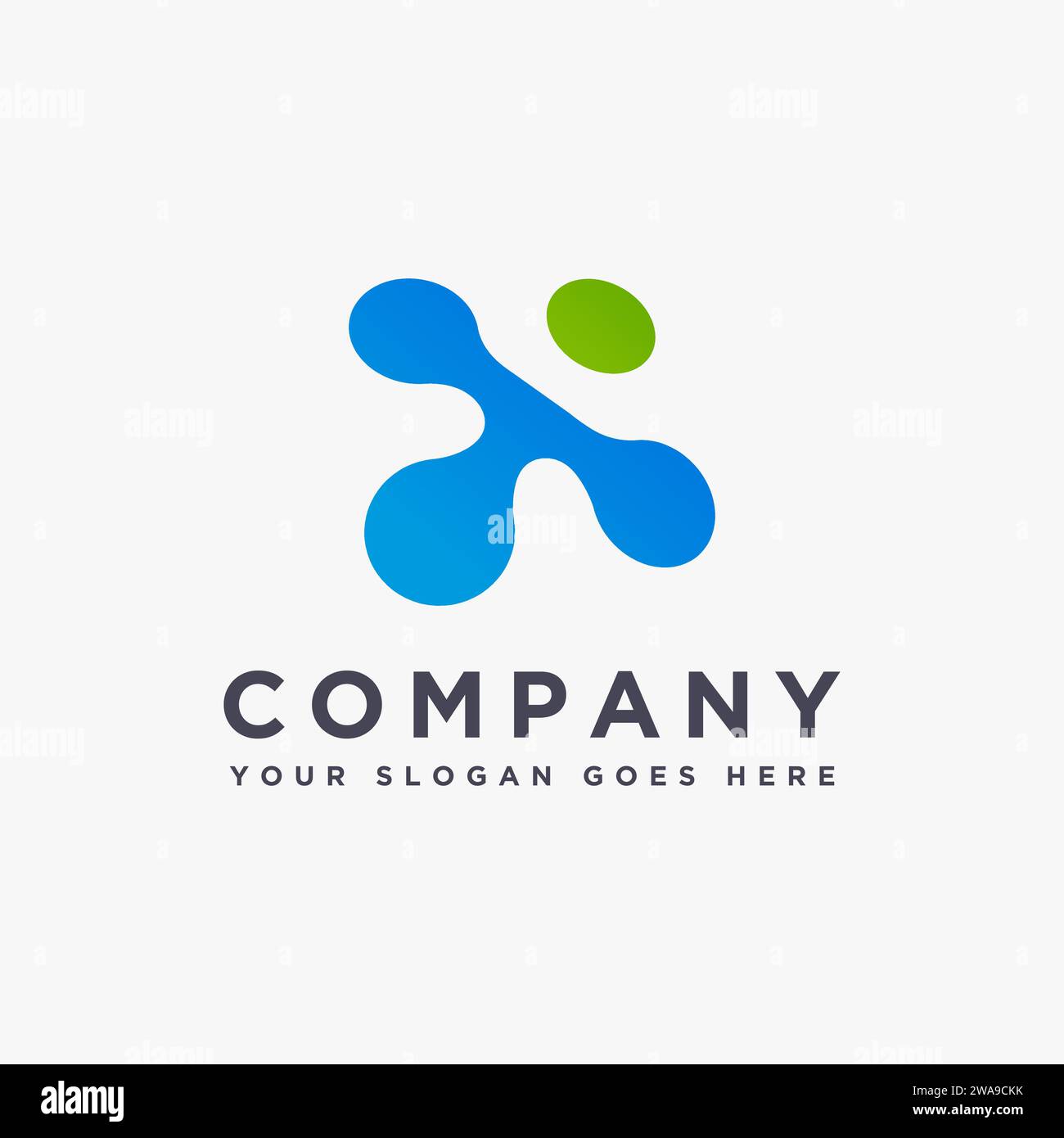 Digital letter x link logo icon vector on white background Stock Vector ...