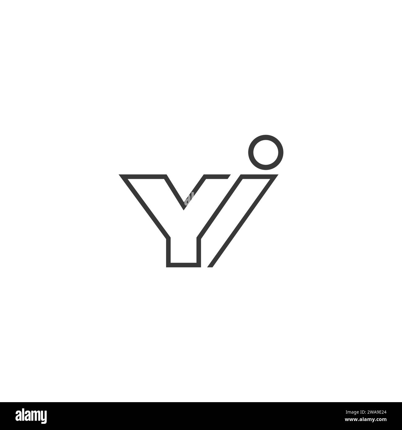 Alphabet Initials logo IY, YI, I and Y Stock Vector Image & Art - Alamy