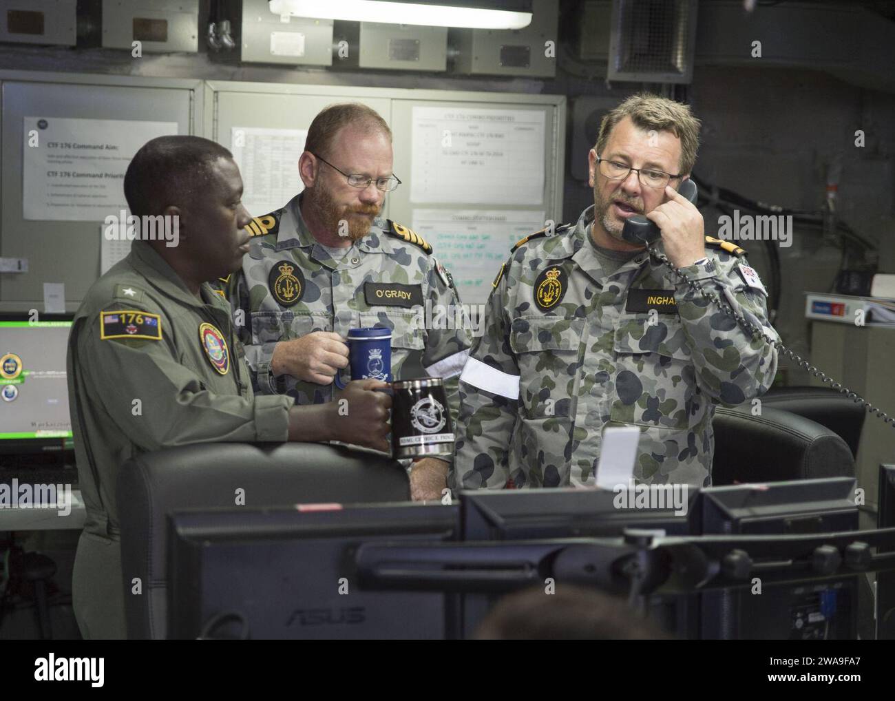 Expeditionary maritime operations center hi-res stock photography and ...