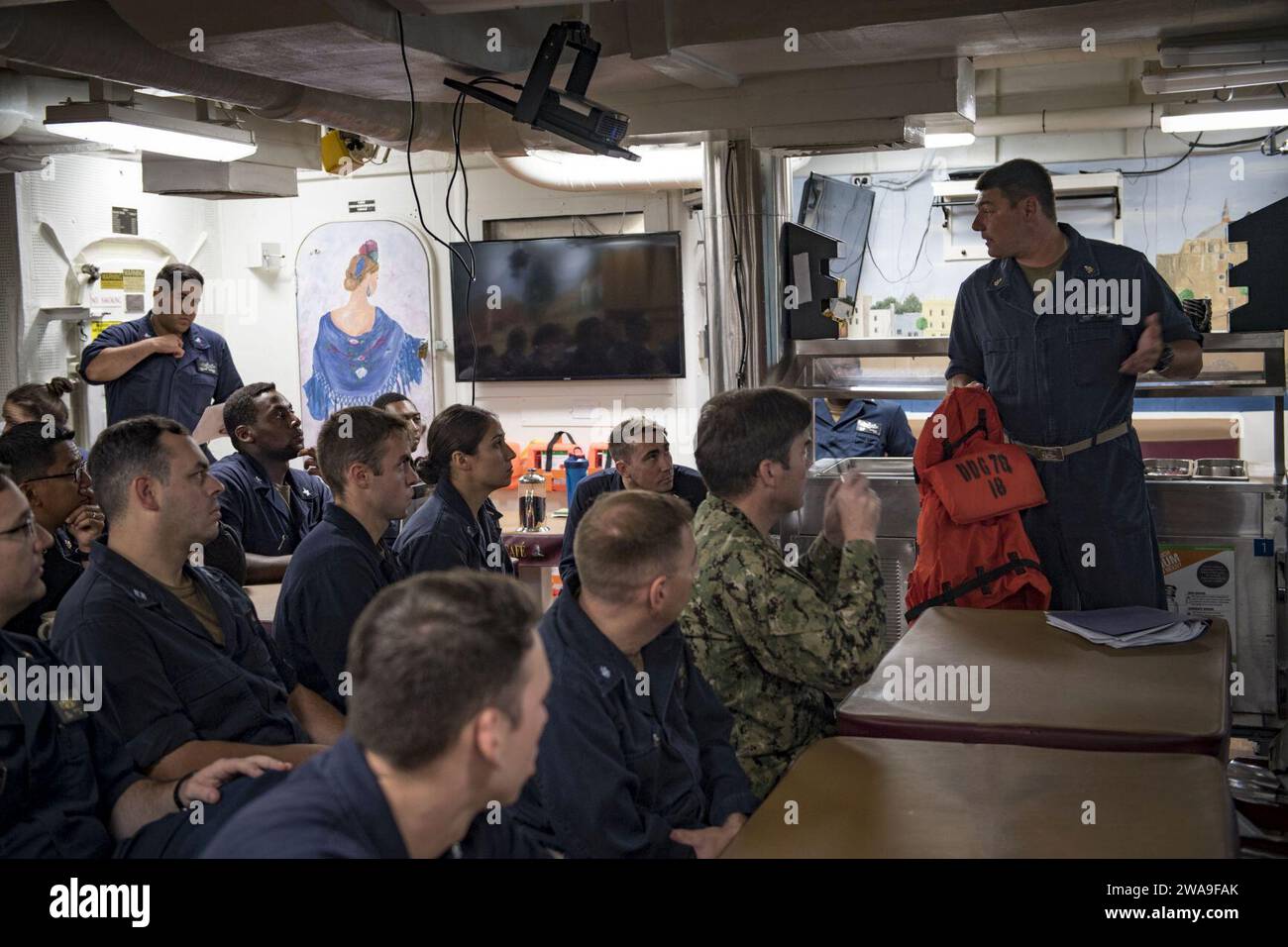 US military forces. 180719JI086-013 BLACK SEA (July 19, 2018) Senior Chief Boatswain's Mate ...