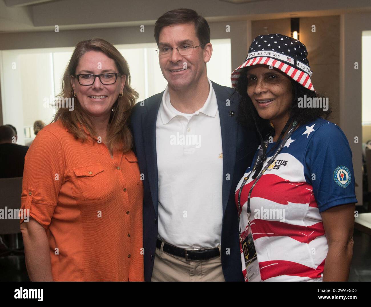 US military forces. Secretary of the Army Dr. Mark T. Esper and his ...