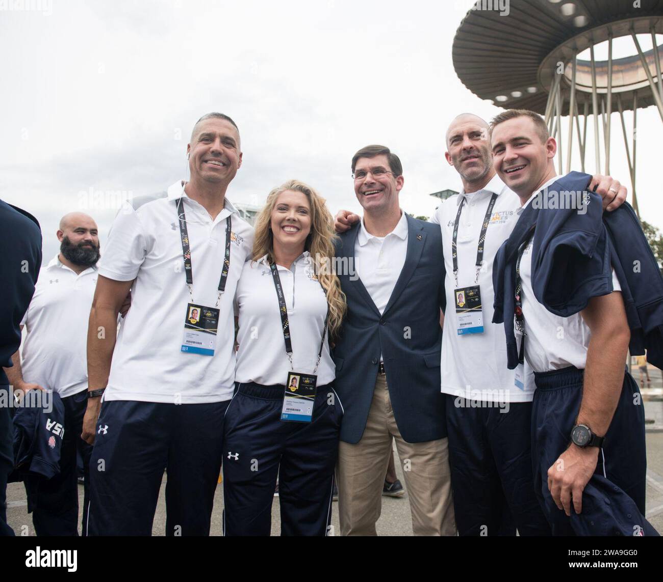 US military forces. Secretary of the Army Dr. Mark T. Esper and his ...