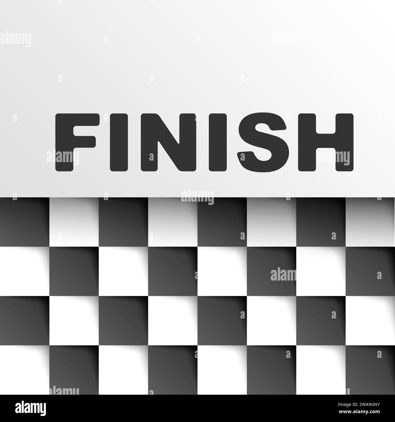 Black and white finish background Stock Vector Image & Art - Alamy