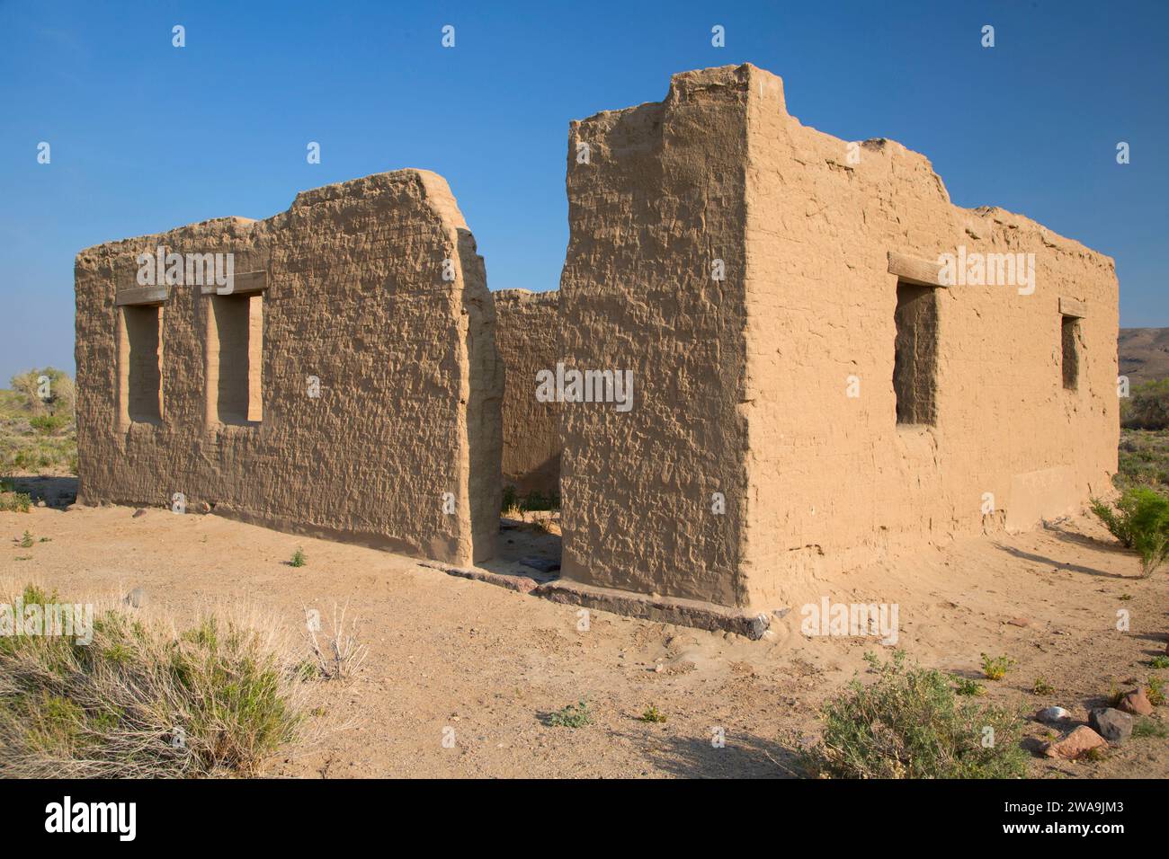Guard House, Fort Churchill State Park, Nevada Stock Photo - Alamy