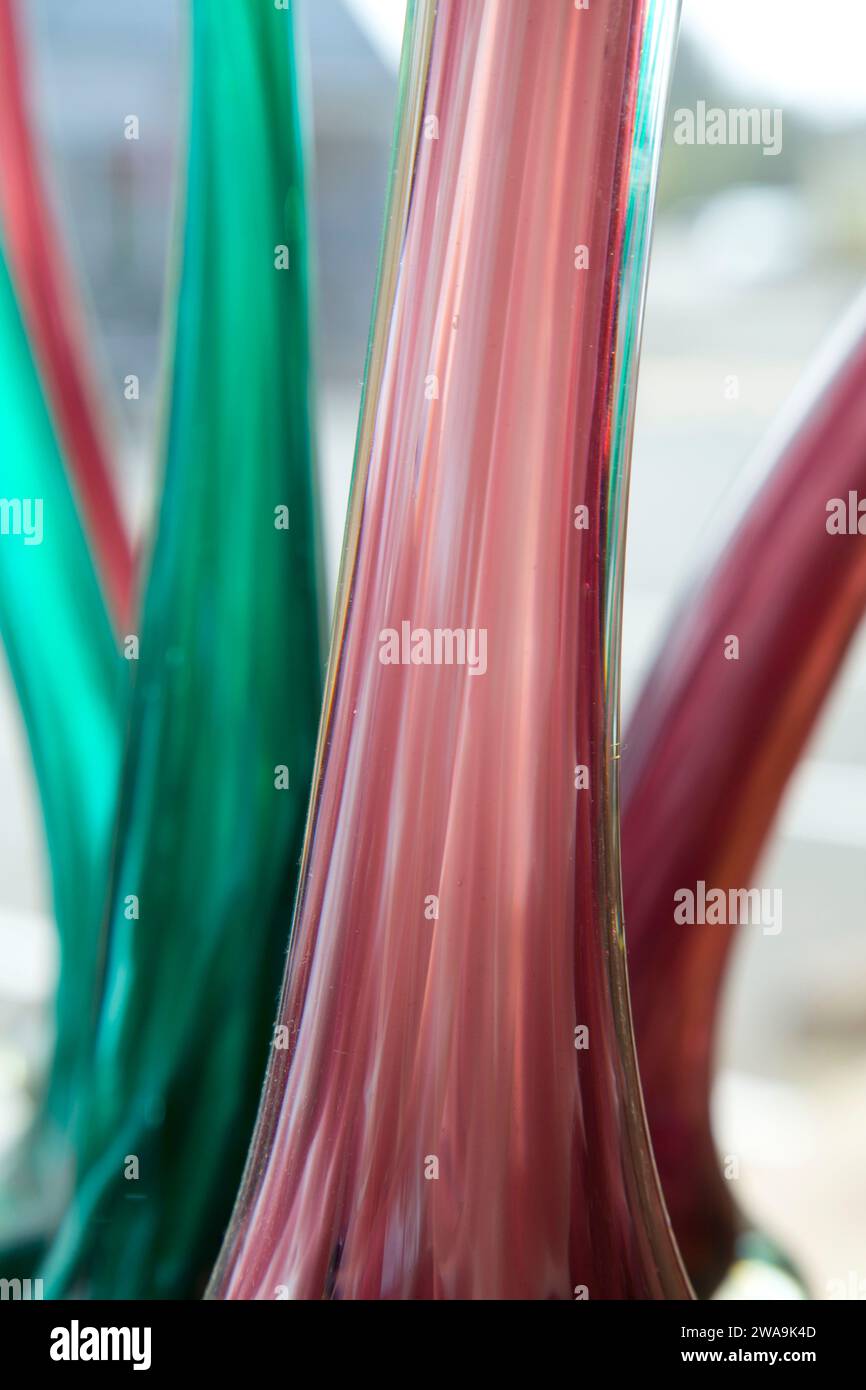 Blown glass, Oregon Stock Photo - Alamy