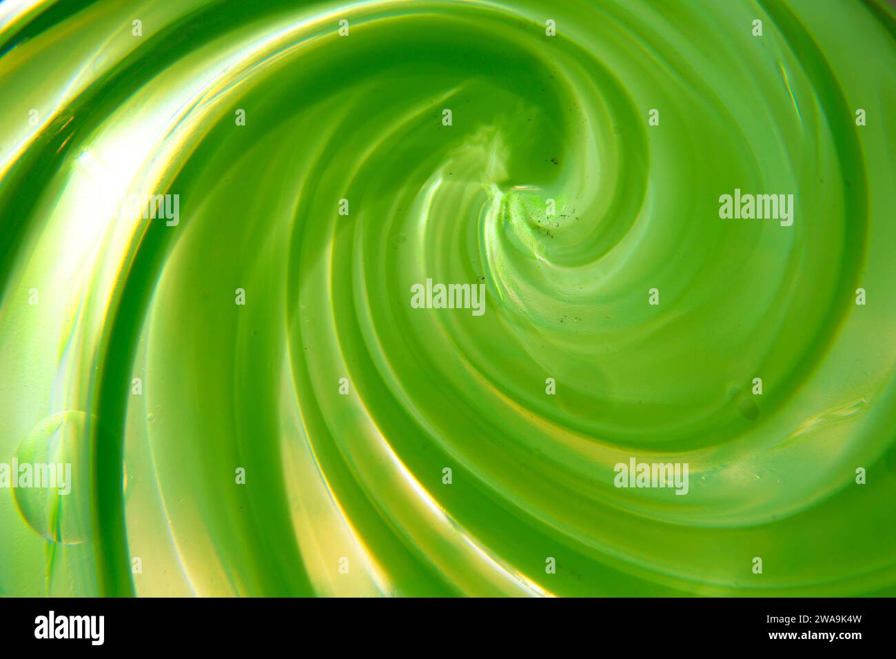 Blown glass float, Oregon Stock Photo - Alamy